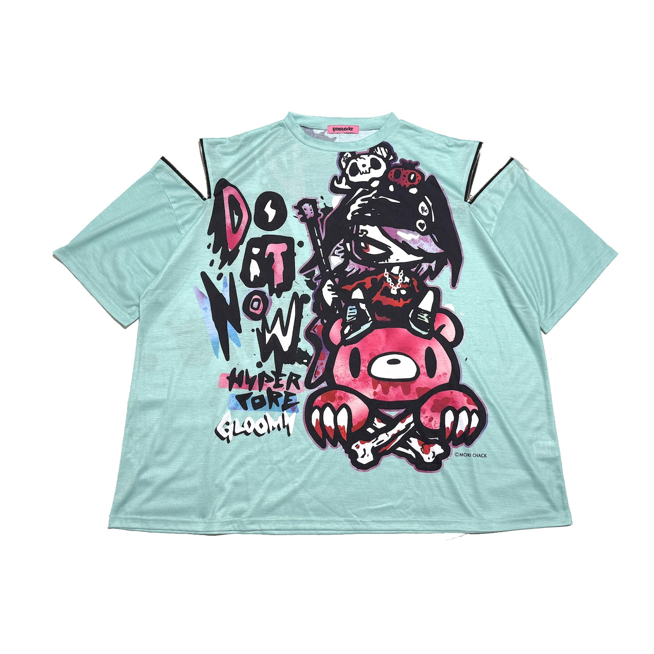 [HYPERCORE×GLOOMY] DO IT NOW by GLOOMY Shoulder Zip T-shirt – 公式グッズ販売 ...